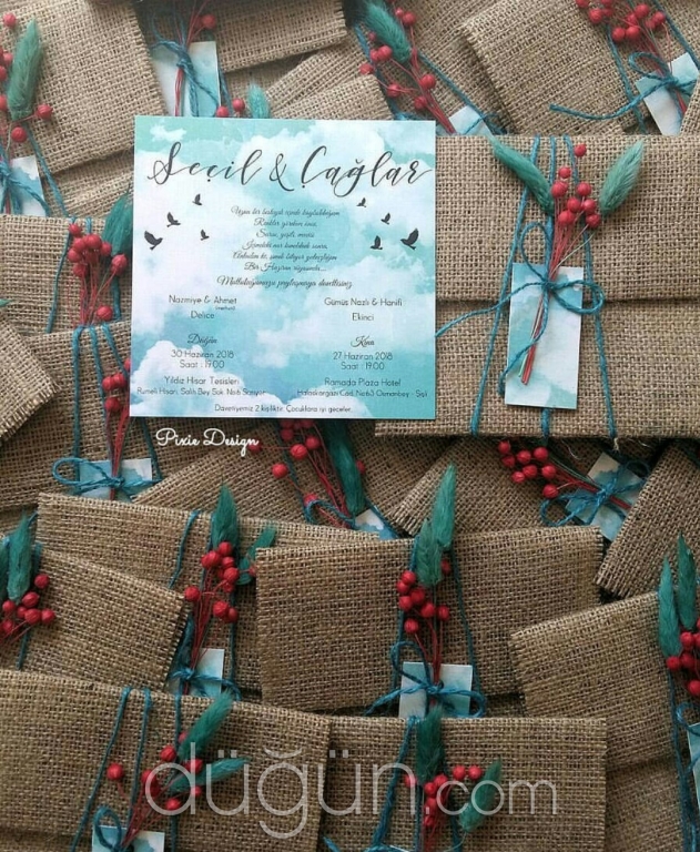 Pixie Design - Düğün Davetiyesi İstanbul