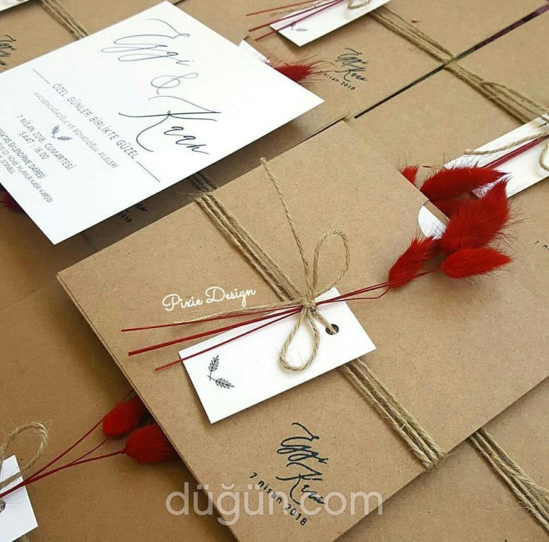 Pixie Design - Düğün Davetiyesi İstanbul