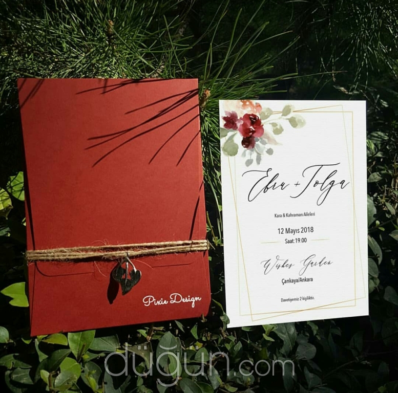 Pixie Design - Düğün Davetiyesi İstanbul